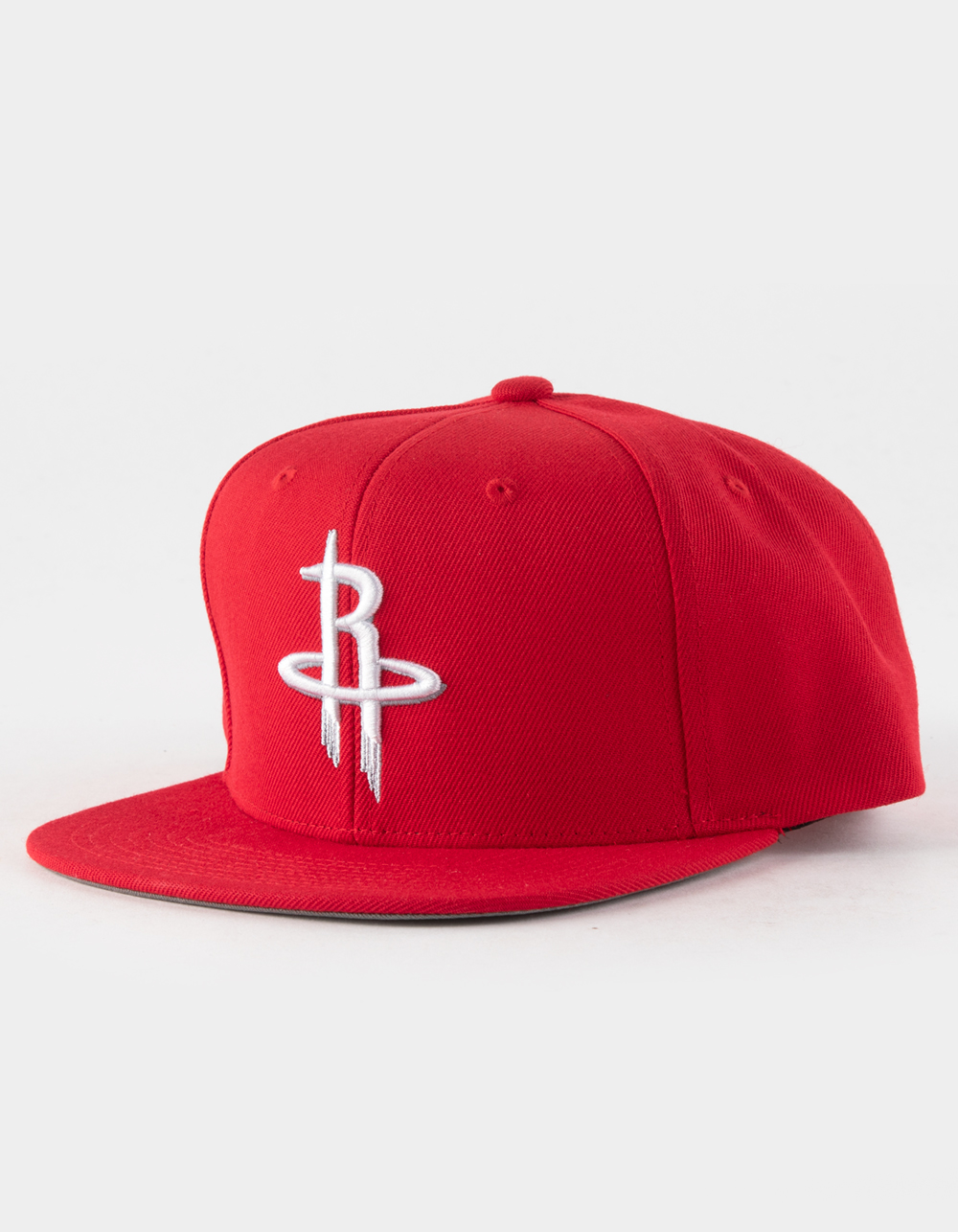 MITCHESS & NESS Houston Rockets Core Mens Snapback Hat - RED | Tillys