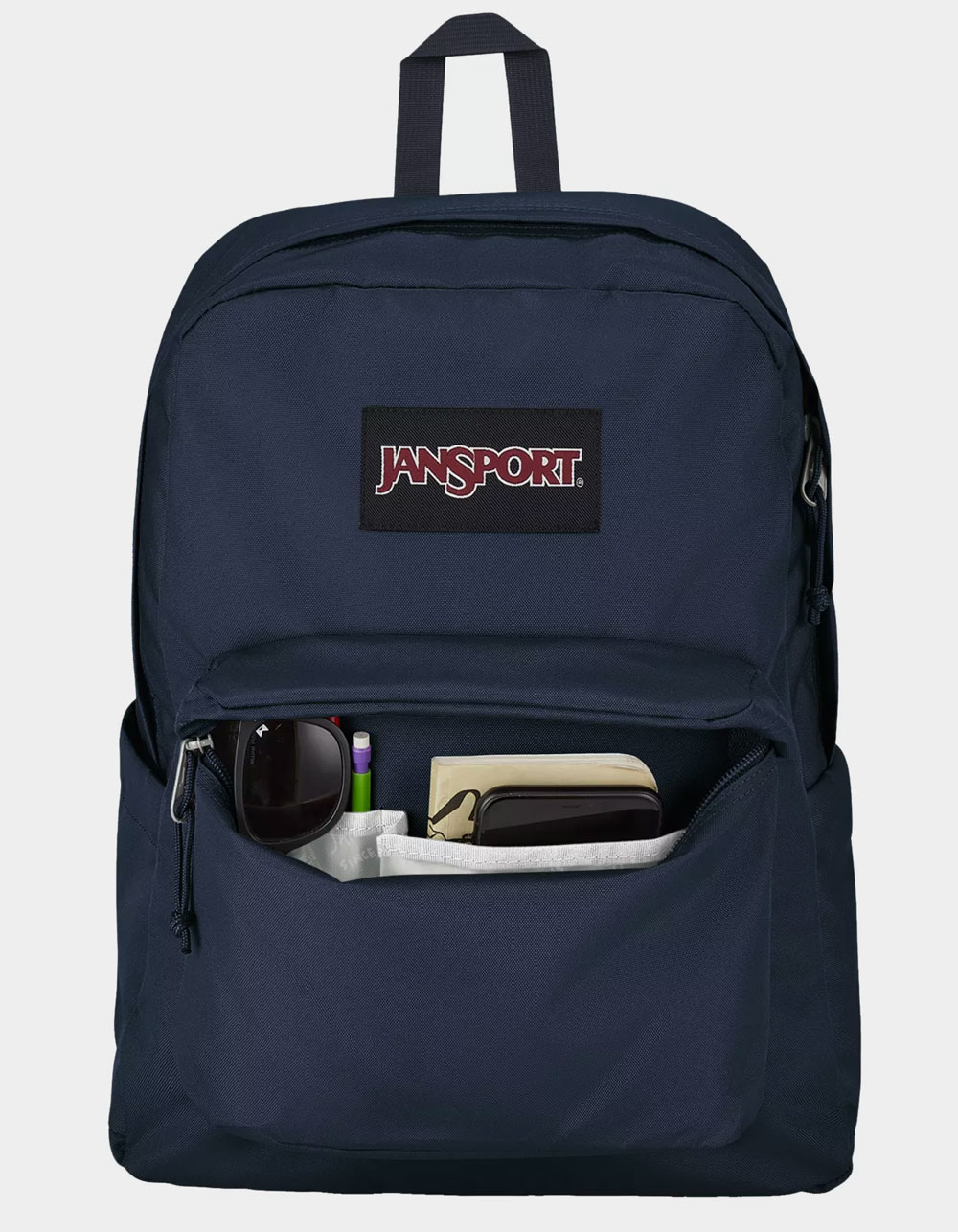 JANSPORT SuperBreak Plus AM Backpack - NAVY | Tillys