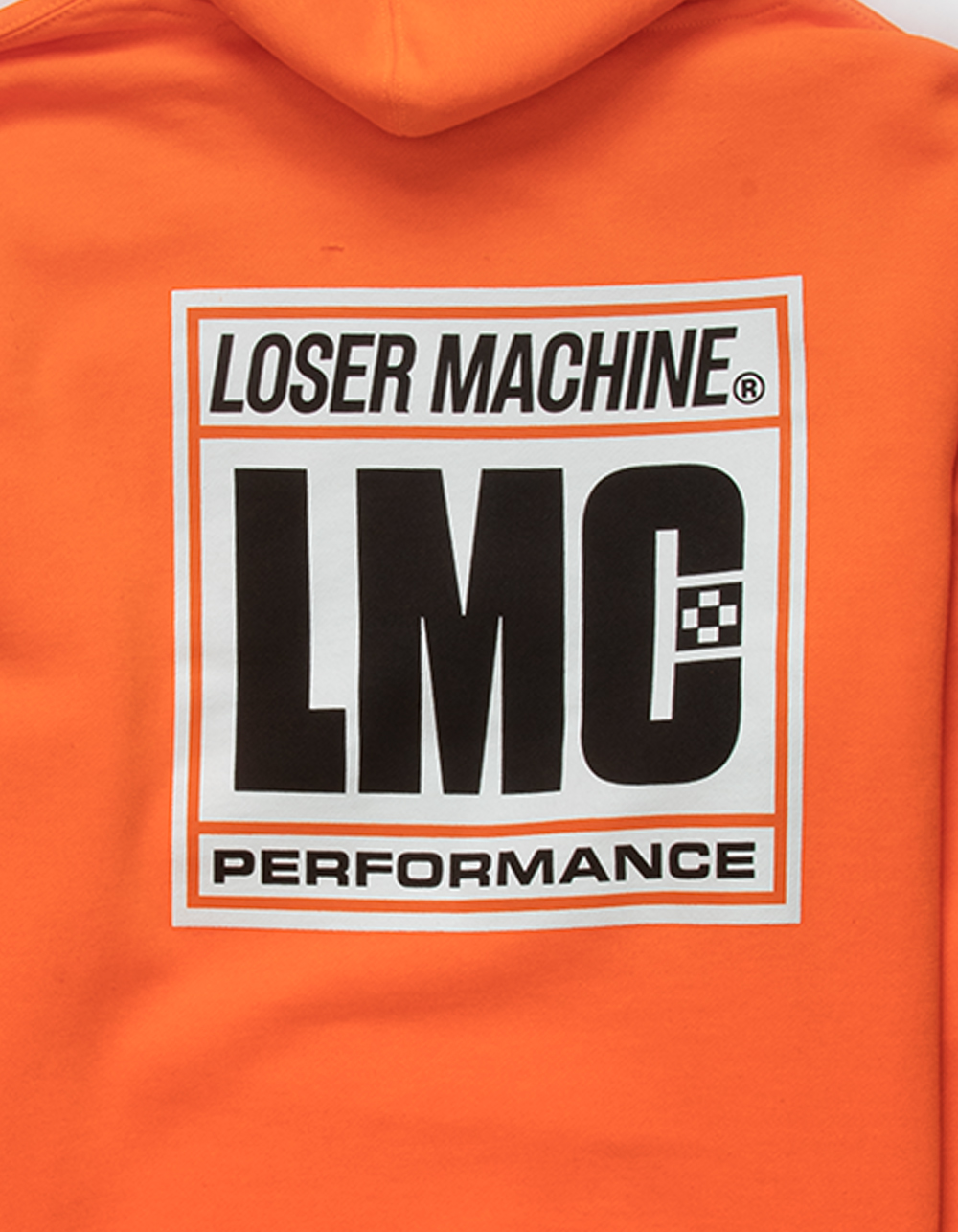 LOSER MACHINE Performance Mens Hoodie - ORANGE | Tillys