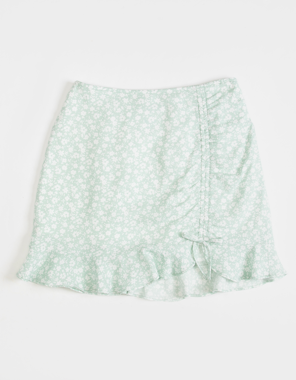 RSQ Girls Ditsy Cinch Side Skirt - SAGE | Tillys
