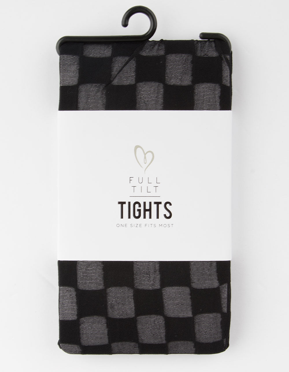FULL TILT Checkered Tights - BLACK | Tillys