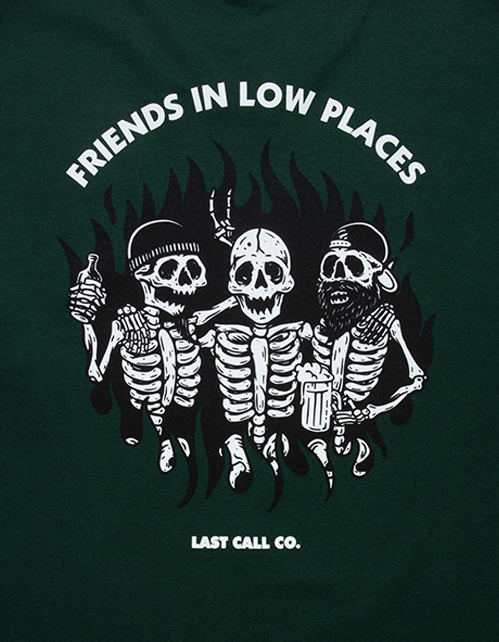 LAST CALL CO. Low Places Mens Tee - GREEN | Tillys