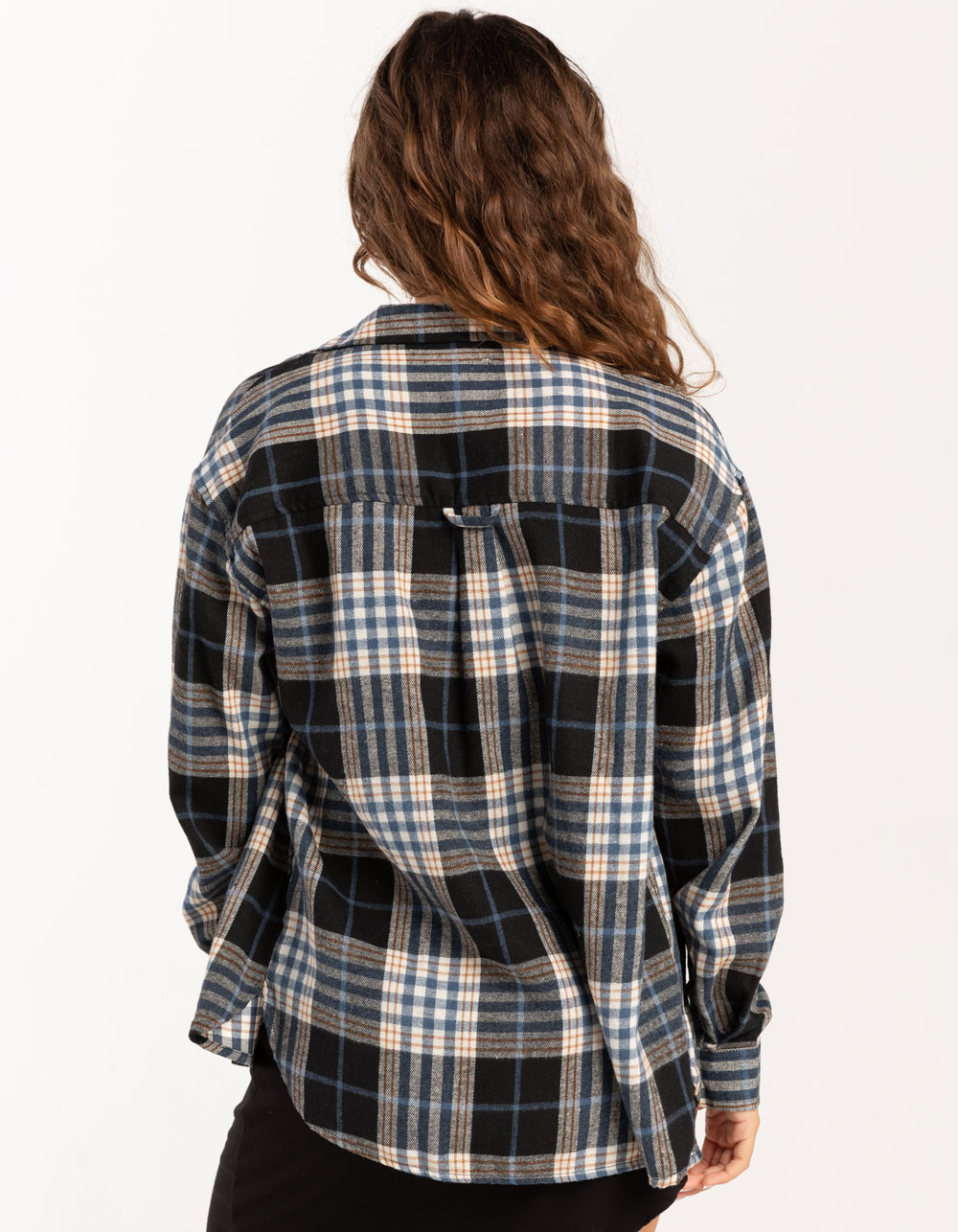 RSQ Womens Basic Flannel - BLUE COMBO | Tillys