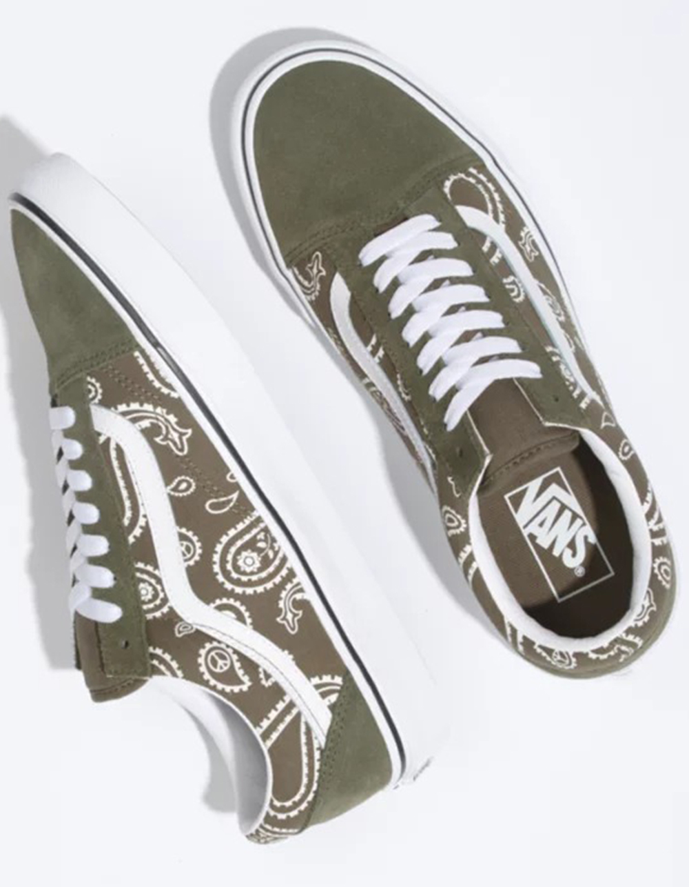 VANS Peace Paisley Old Skool Shoes - WHITE COMBO | Tillys