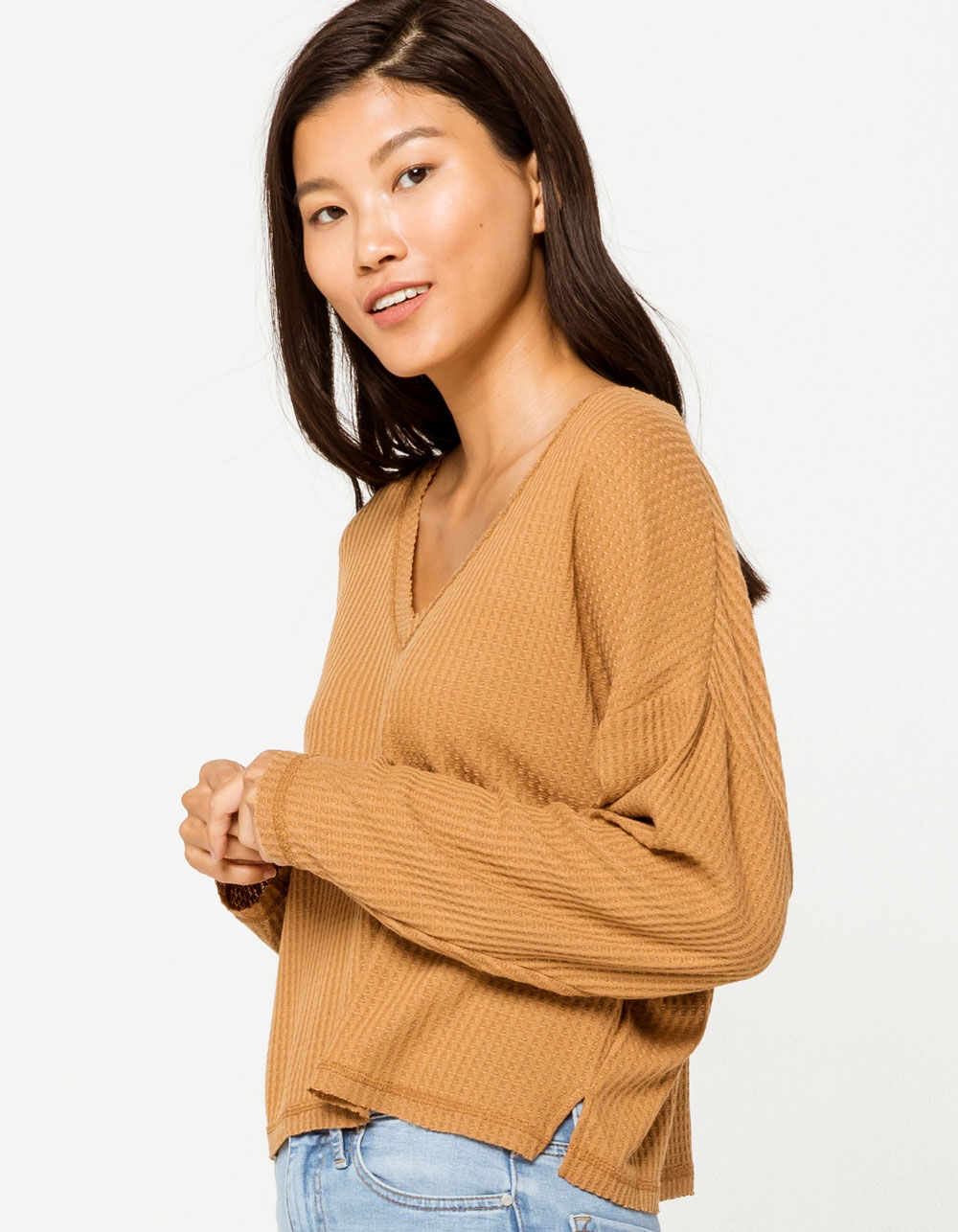 OTHERS FOLLOW Reese Gold Womens Thermal - GOLD | Tillys