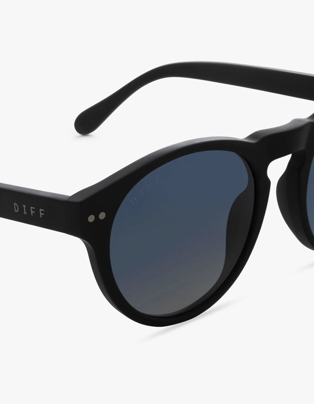 DIFF EYEWEAR Cody Sunglasses - MATTE BLACK/AGEAN BLUE | Tillys