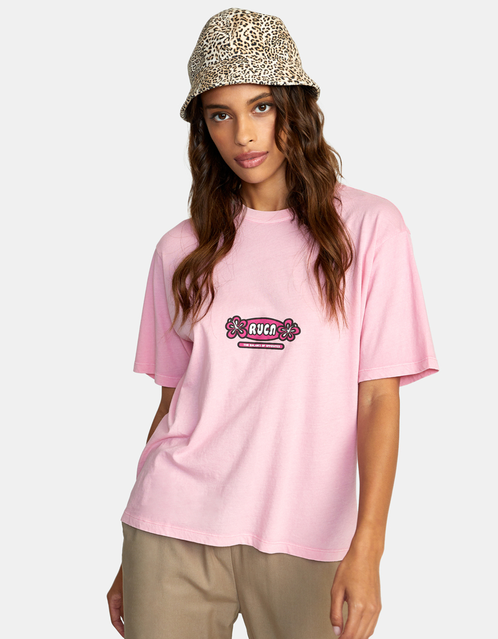 RVCA Tropix Womens Tee - PINK | Tillys
