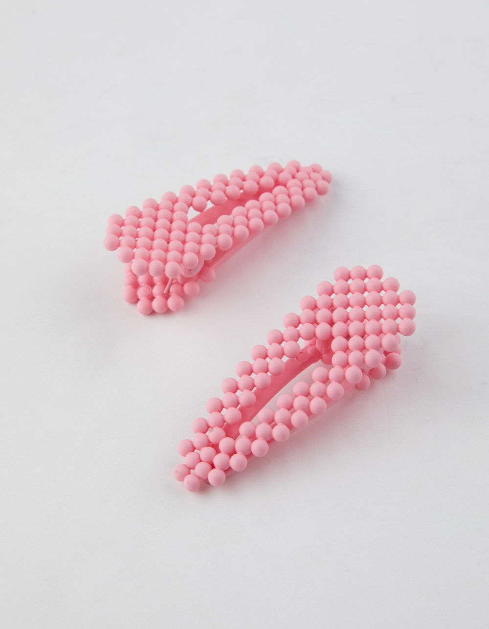 FULL TILT 2 Piece Pink Bubble Barettes - PINK | Tillys