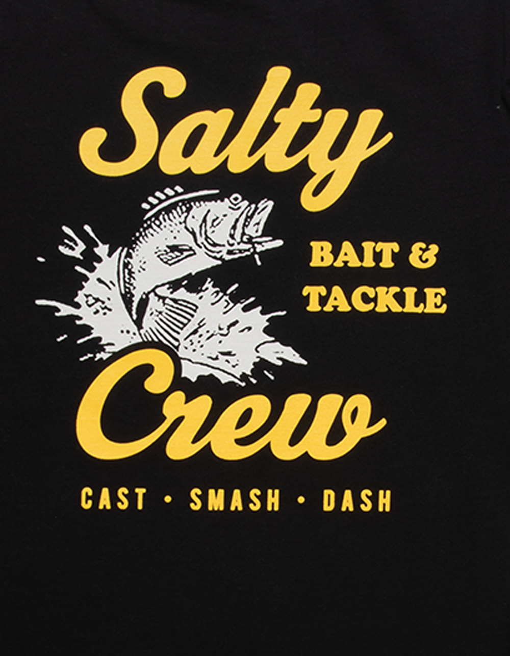 SALTY CREW Bait & Tackle Classic Mens Tee - BLACK | Tillys