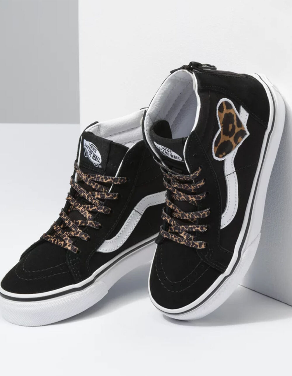 VANS Leopard Fur Sk8-Hi Zip Girls Shoes - LEOPARD | Tillys