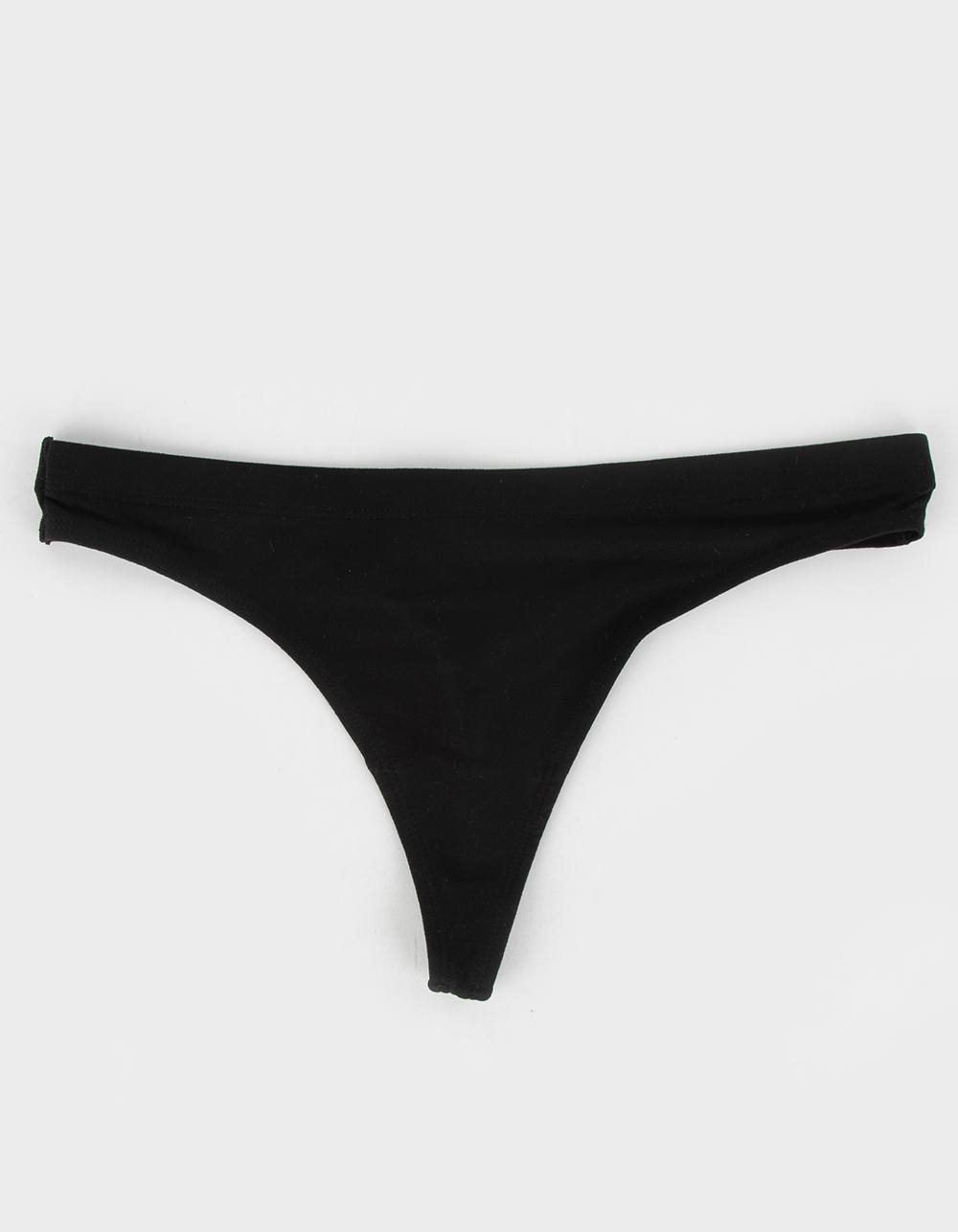 SKY & SPARROW Brushed Micro Thong - BLACK | Tillys