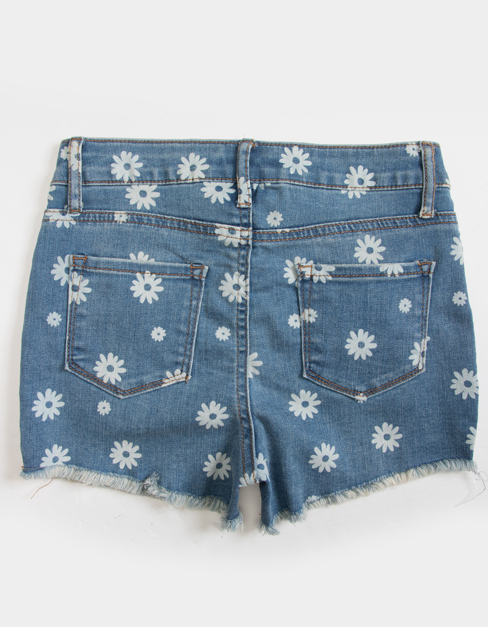 RSQ Floral Print Girls Shorts - MEDIUM WASH | Tillys