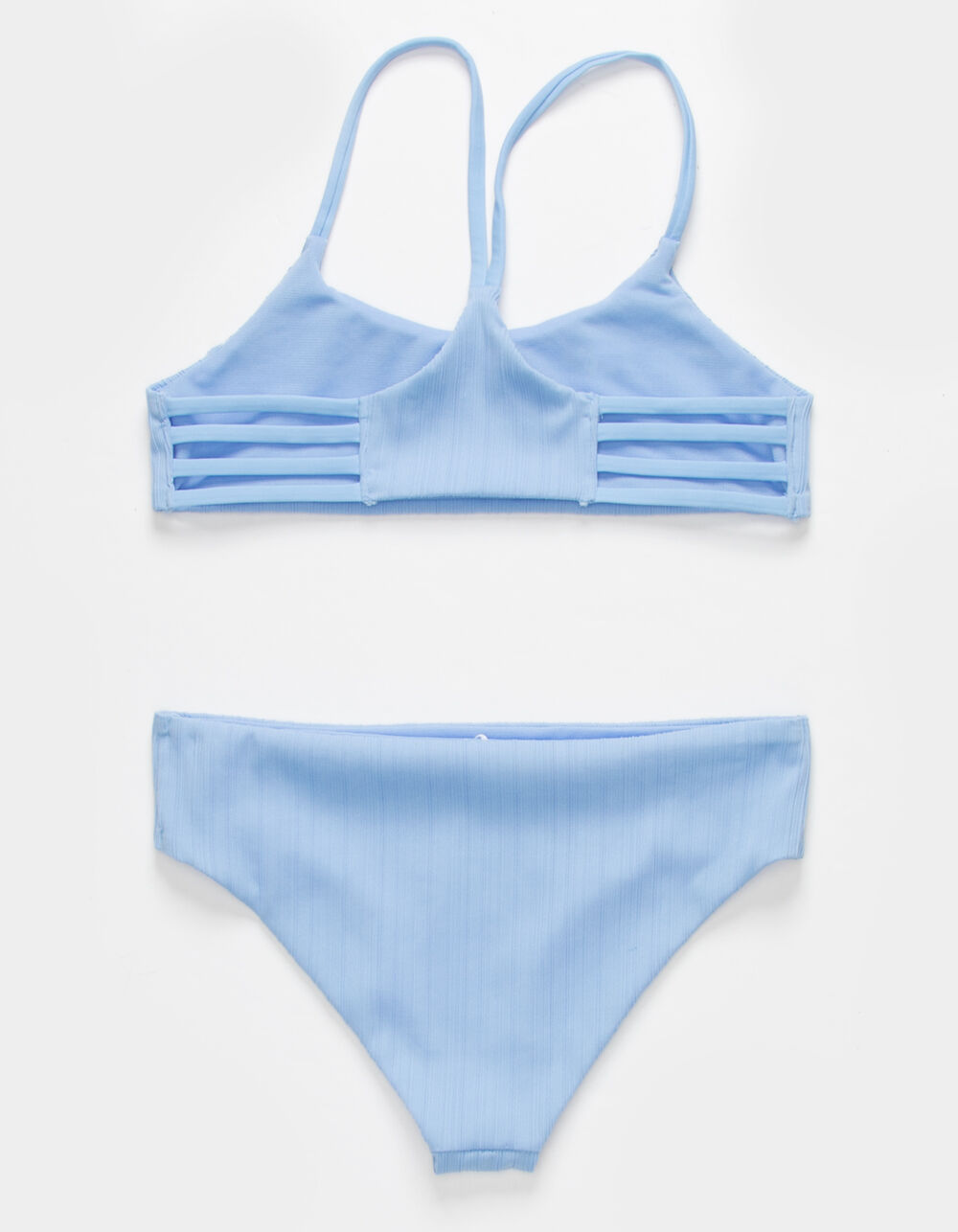 Damsel Cage Bralette Girls Bikini Set Blue Tillys