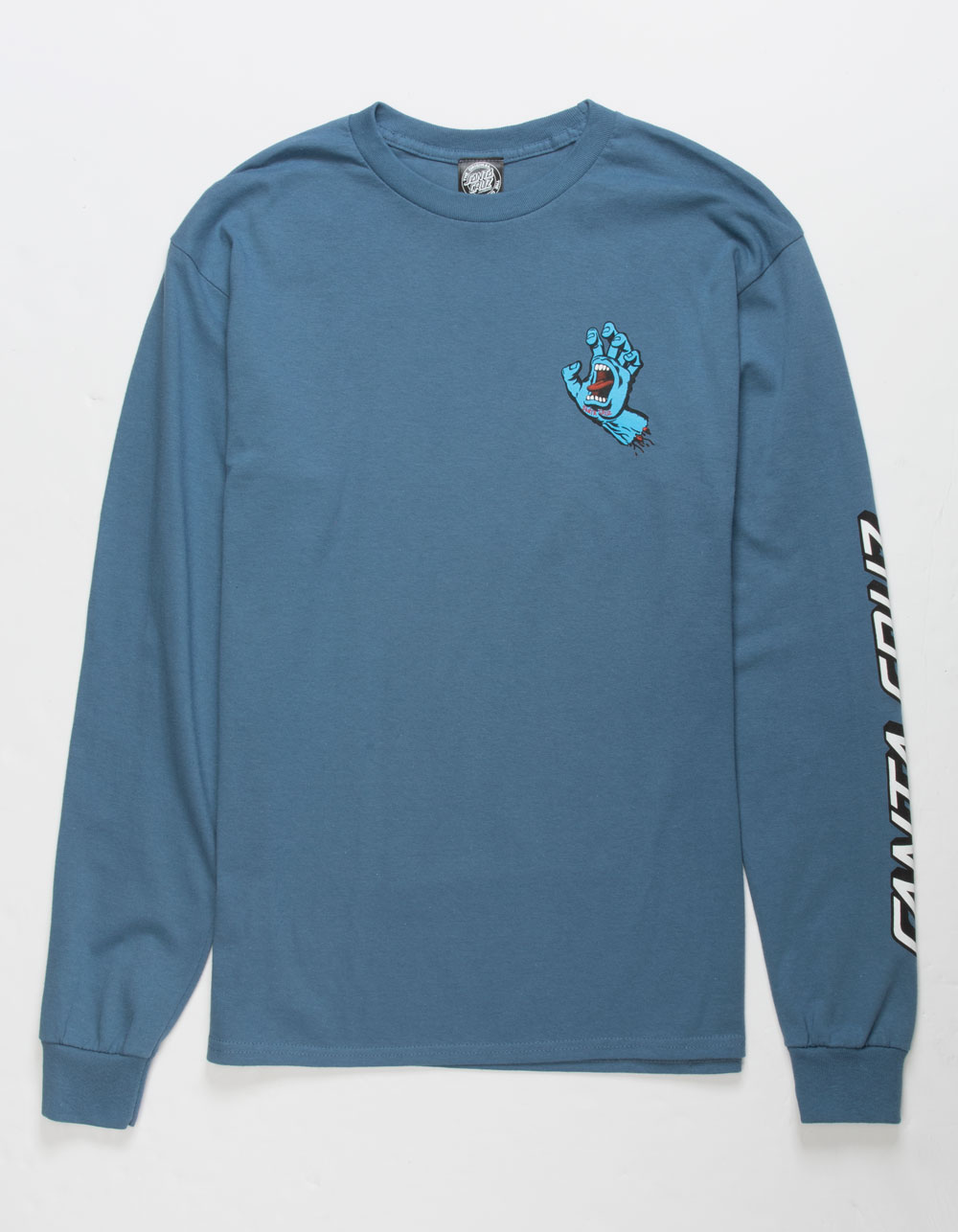 SANTA CRUZ Screaming Hand Mens Tee - INDIGO | Tillys