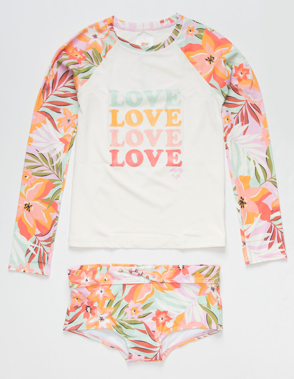 BILLABONG Dreamy Daze Girls Rash Guard Set - MULTI | Tillys