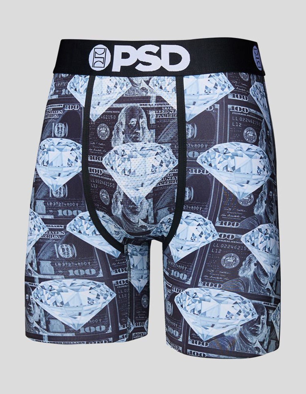 PSD Dark Money 3 Pack Mens Boxer Briefs - MULTI | Tillys