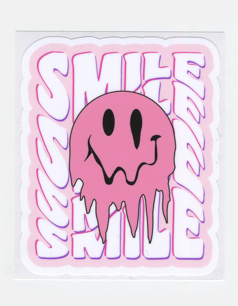 STICKER CABANA Smile Smiley Sticker - PINK | Tillys