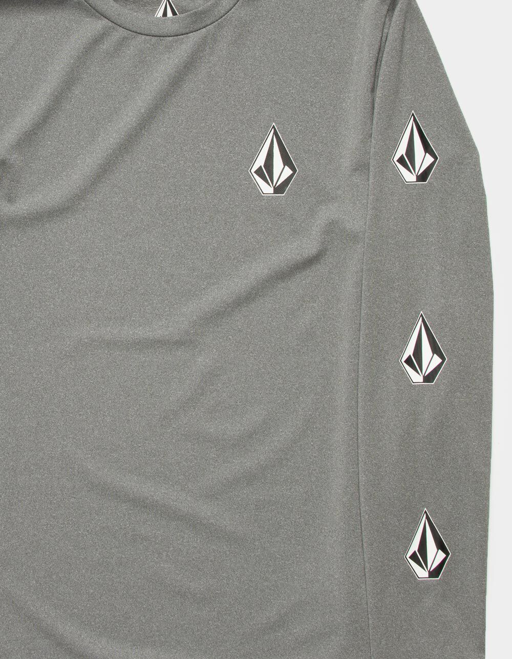 VOLCOM Deadly Stones Boys Rash Guard - GRAY | Tillys