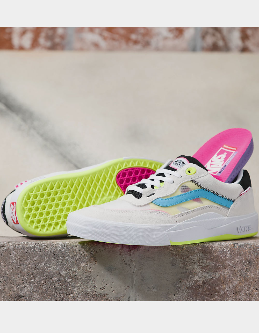 VANS Neon Wayvee Shoes - WHITE COMBO | Tillys