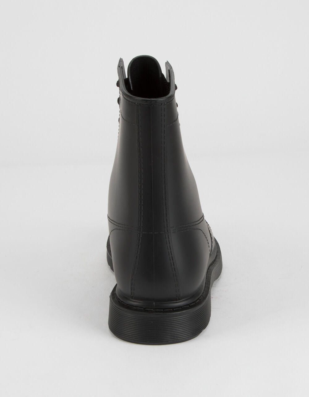 QUPID PVC Lace-Up Womens Combat Boots - BLACK | Tillys