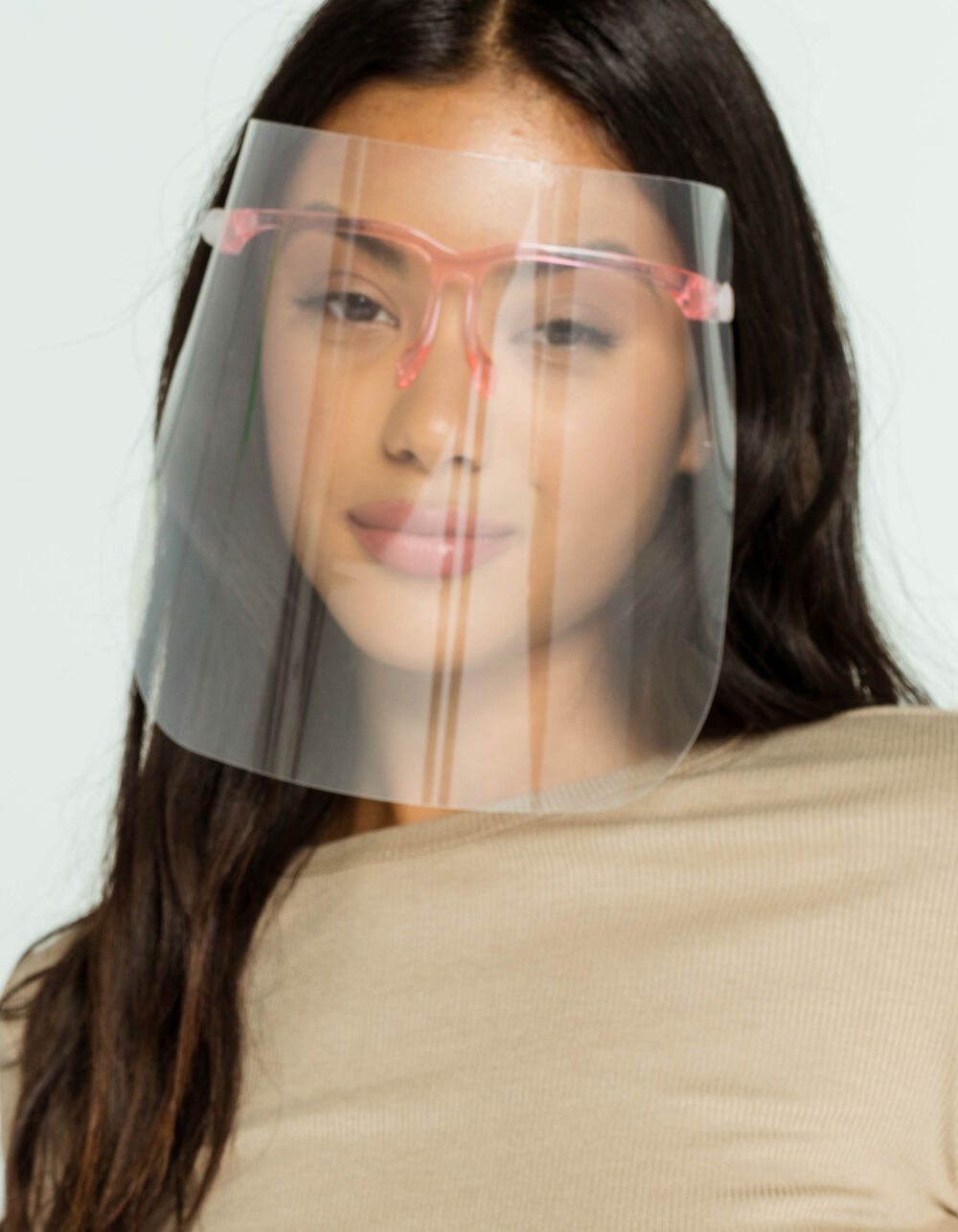 BG EYEWEAR Pink Face Shield - PINK | Tillys