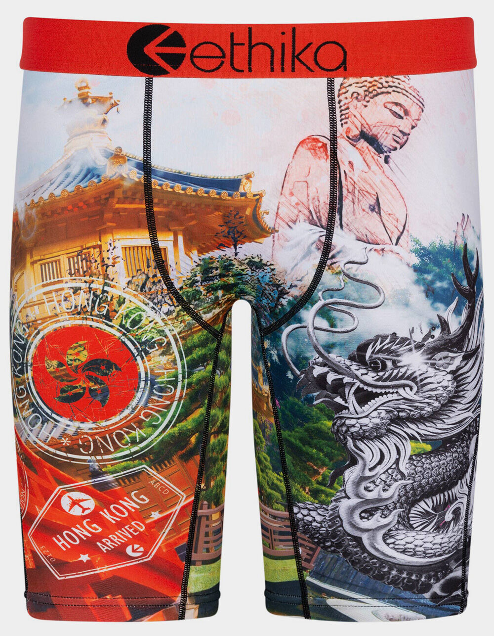 ETHIKA Unleash the Dragon Mens Boxer Briefs - MULTI | Tillys