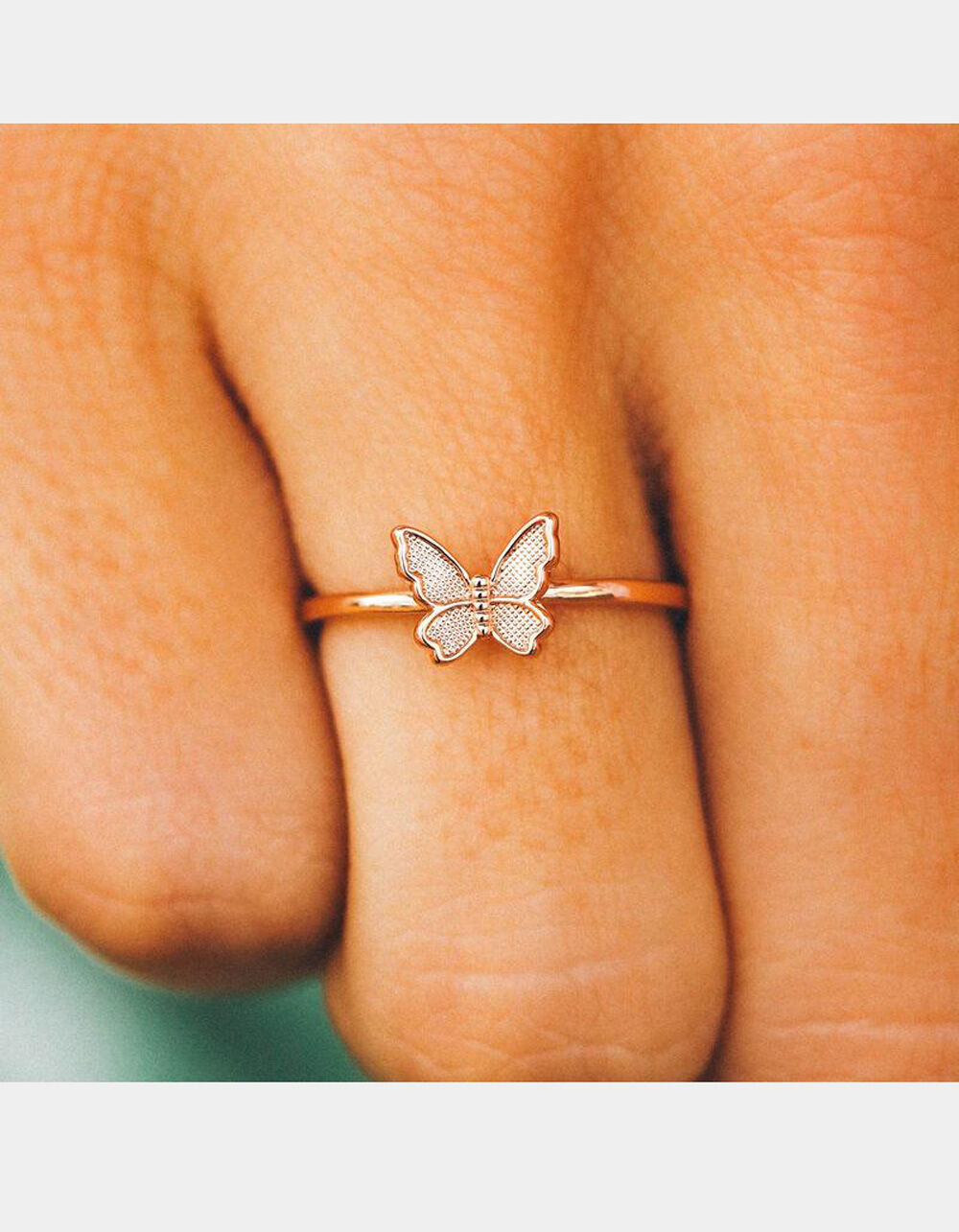 PURA VIDA Butterfly In Flight Ring - ROSE | Tillys