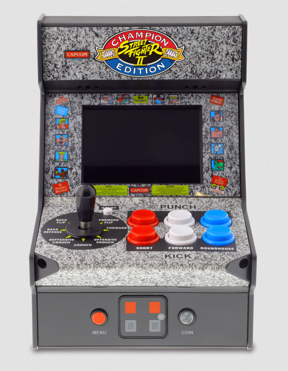 MY ARCADE Street Fighter II: Champion Edition Micro Player - MULTI | Tillys