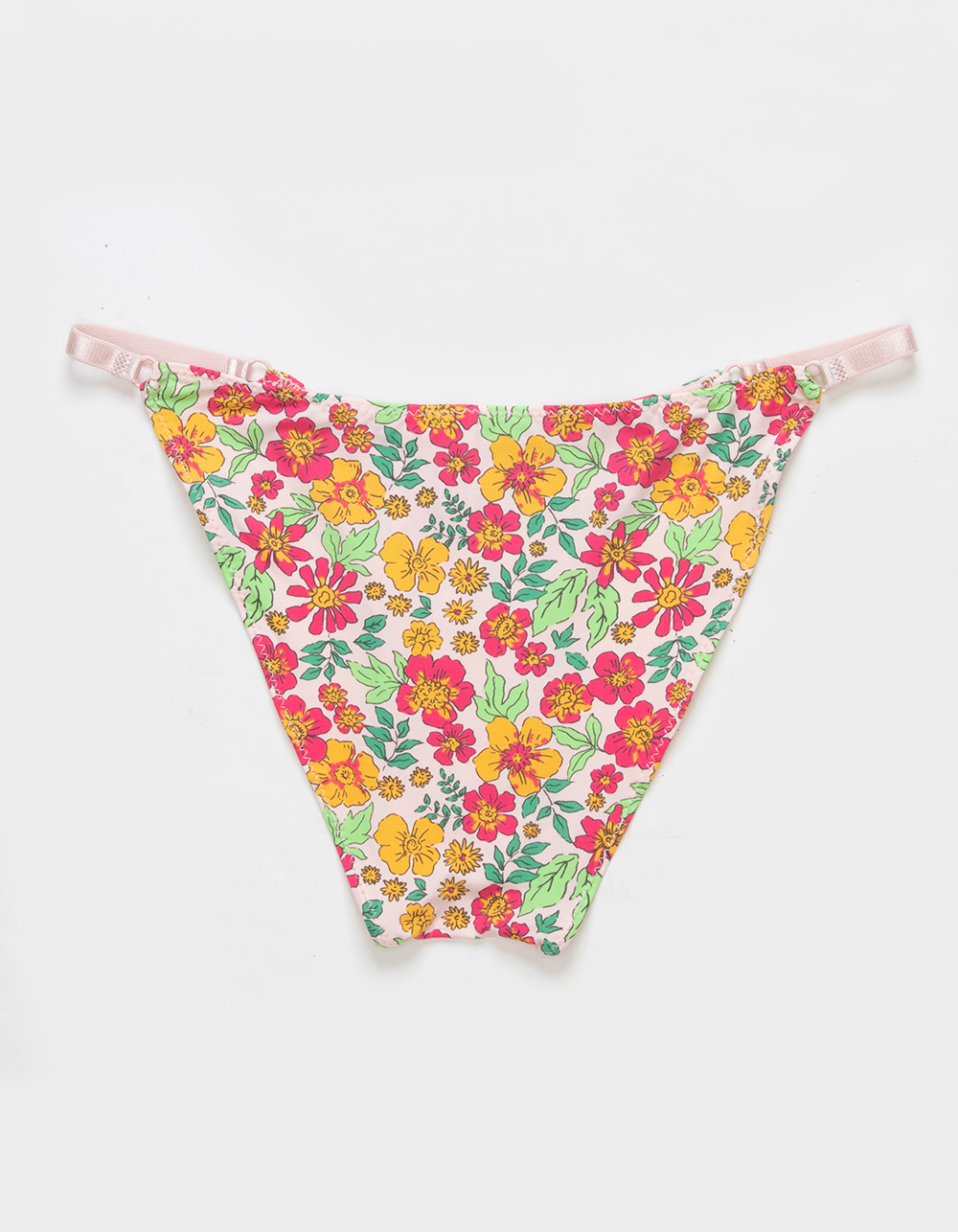 LOVE LIBBY Floral Strappy Thong - LIGHT PINK | Tillys