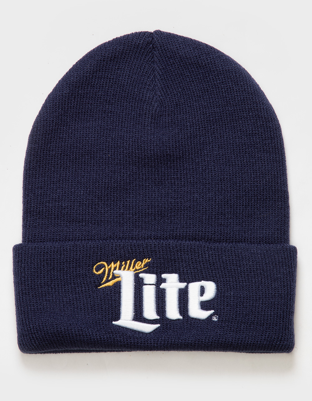 AMERICAN NEEDLE Miller Lite Cuffed Beanie - NAVY | Tillys