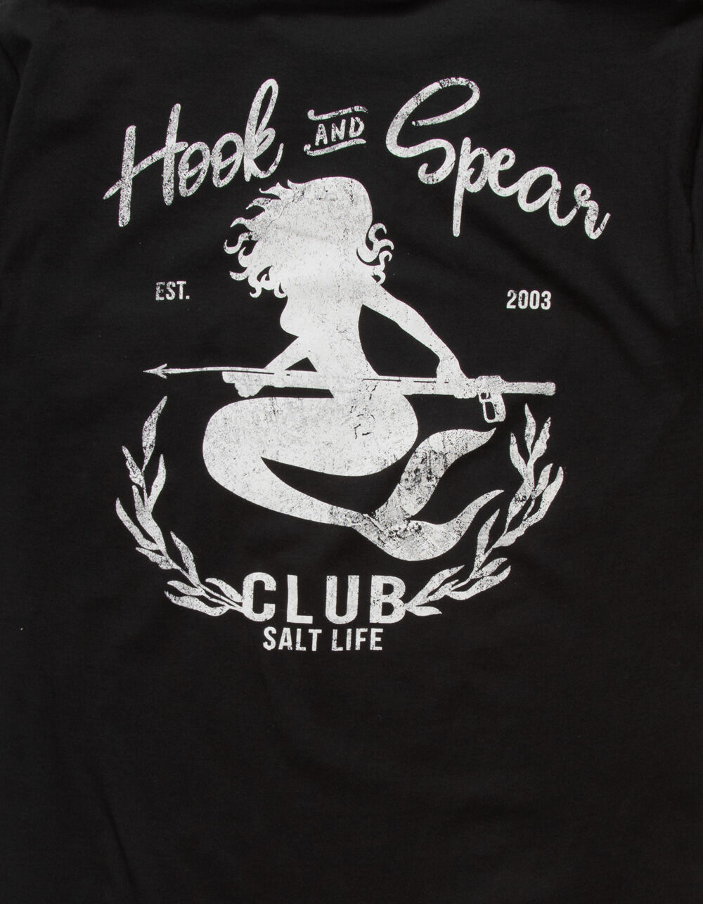 SALT LIFE Hook And Spear Mens Pocket T-Shirt - BLACK | Tillys