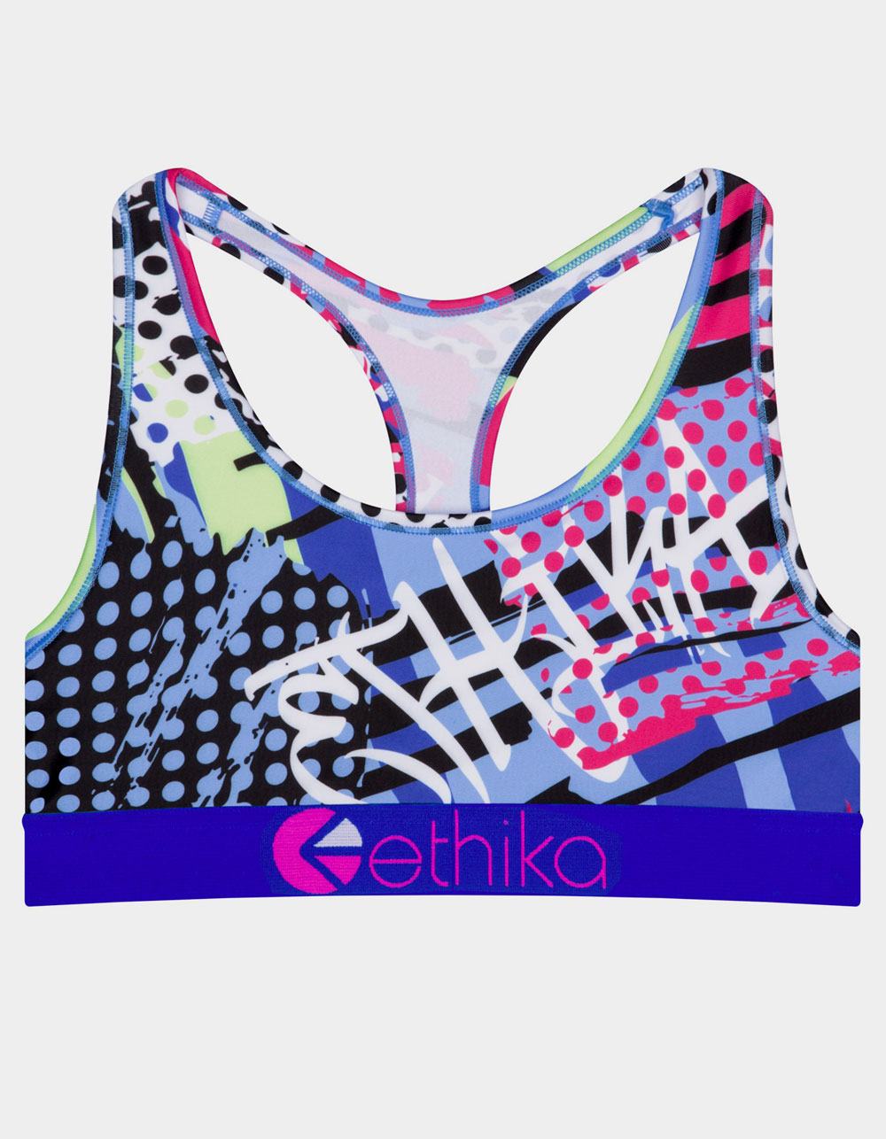 ETHIKA Lithograph Girls Sports Bra - MULTI | Tillys