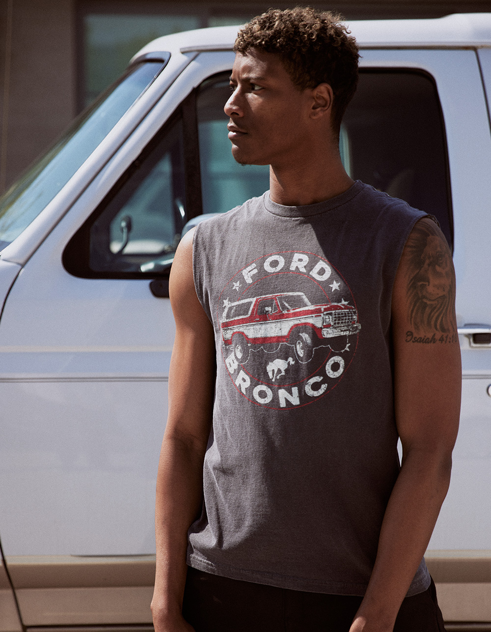 FORD Bronco Mens Muscle Tee - BLACK | Tillys