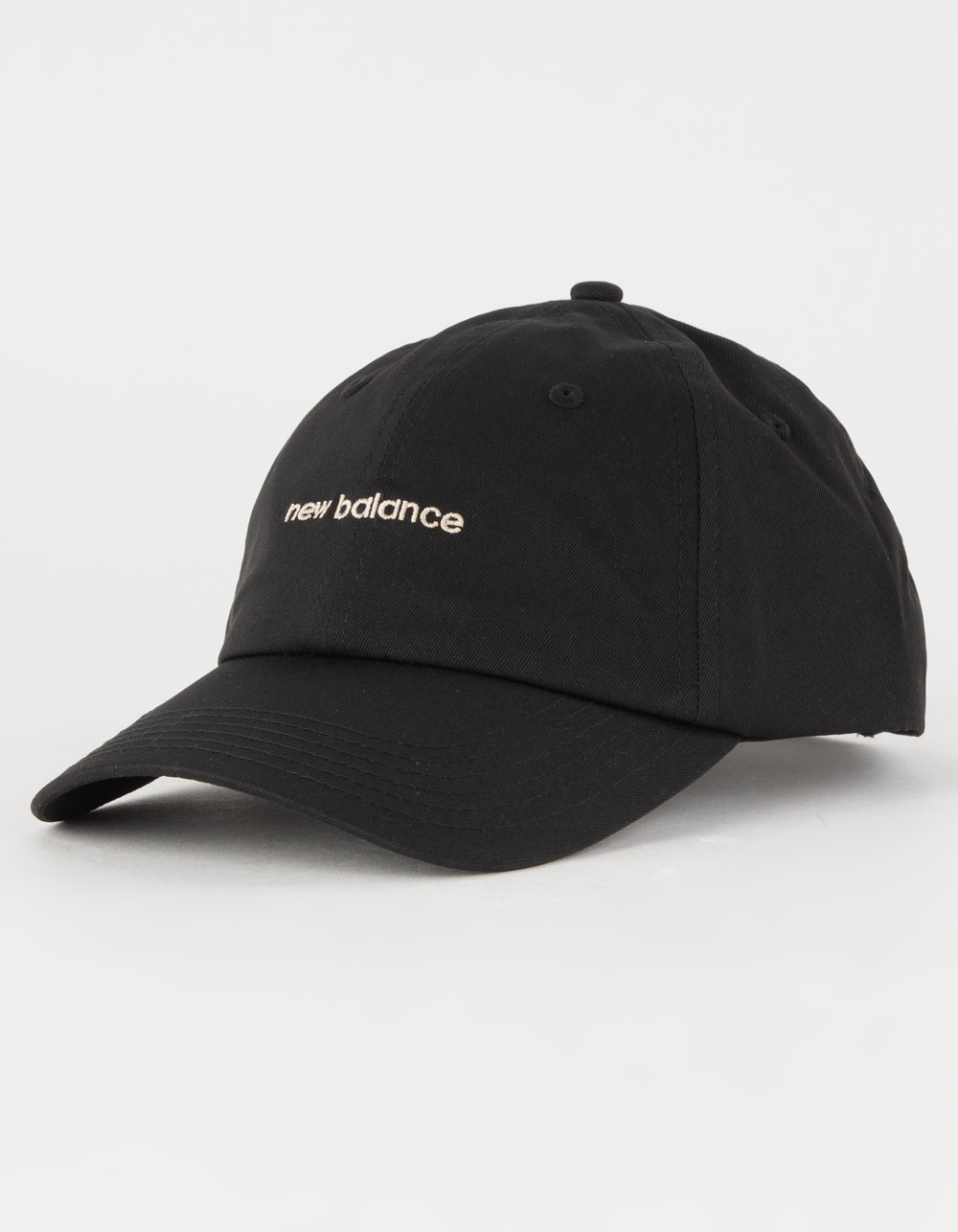 NEW BALANCE Linear Logo Strapback Hat - BLACK | Tillys