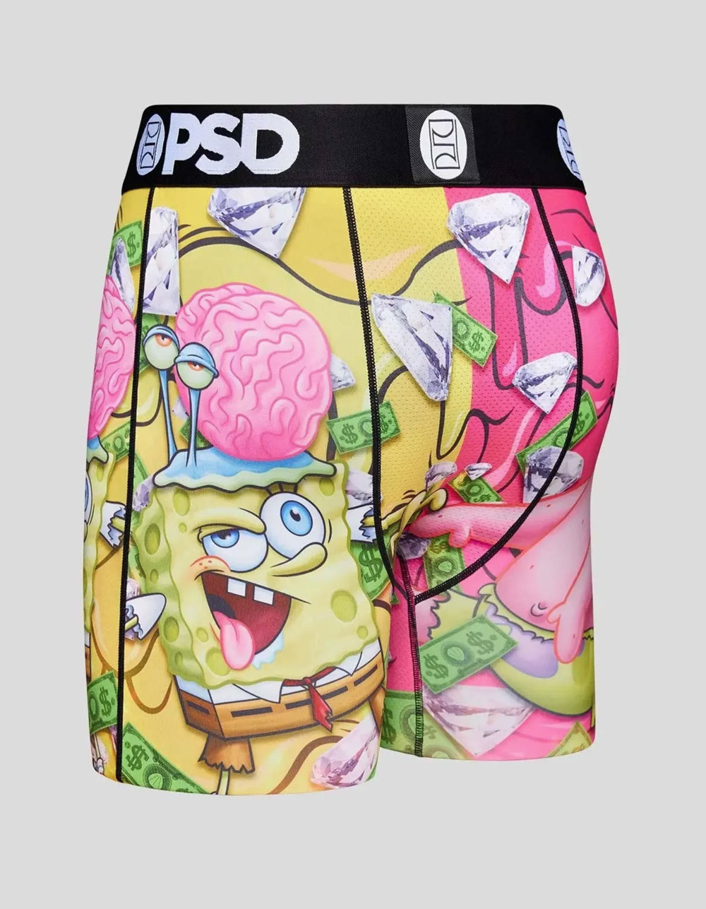 PSD x SpongeBob SquarePants Money Drip Mens Boxer Briefs - MULTI | Tillys