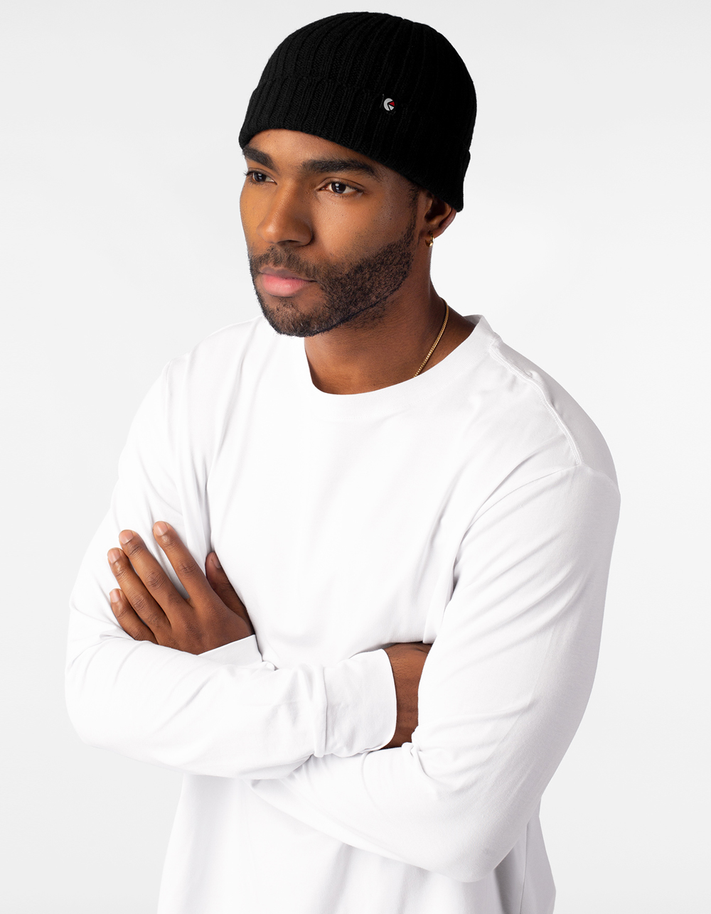ETHIKA Wool Fold Beanie - BLACK | Tillys