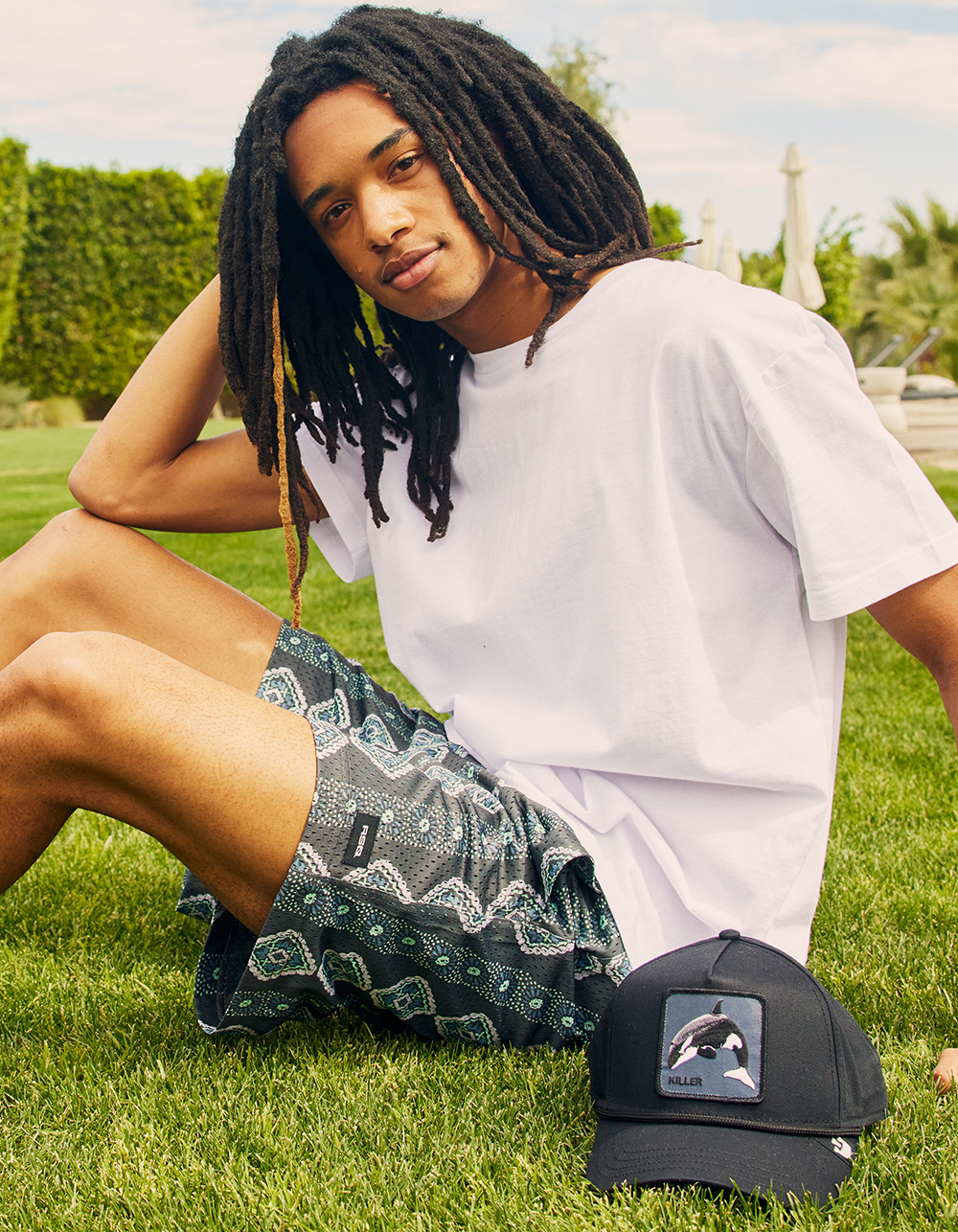 RSQ Mens Oversized Solid Tee - OFF WHITE | Tillys