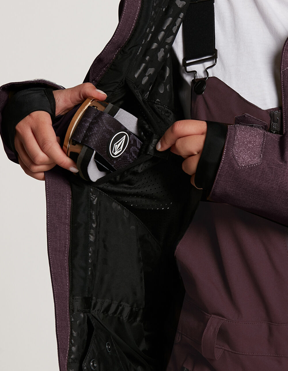 VOLCOM Shrine Insulated Womens Snow Jacket - BURGUNDY | Tillys