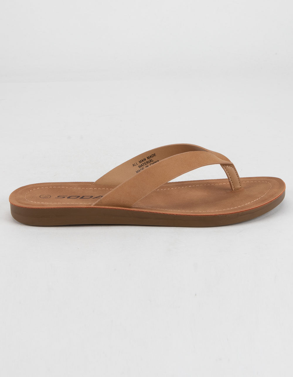 SODA Faux Suede Womens Tan Sandals - TAN | Tillys