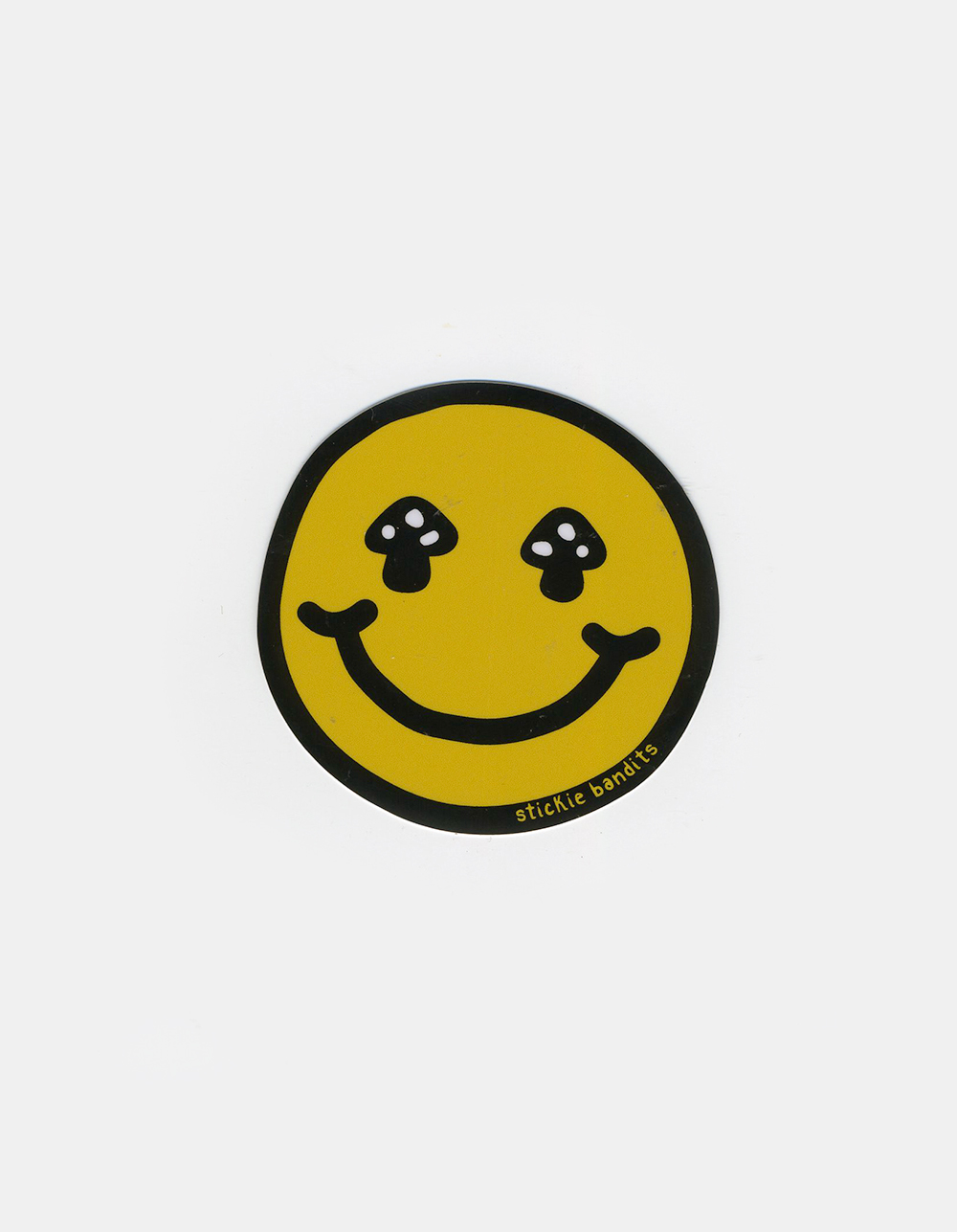 STICKIE BANDITS Shroom Eyes Sticker - YELLOW | Tillys