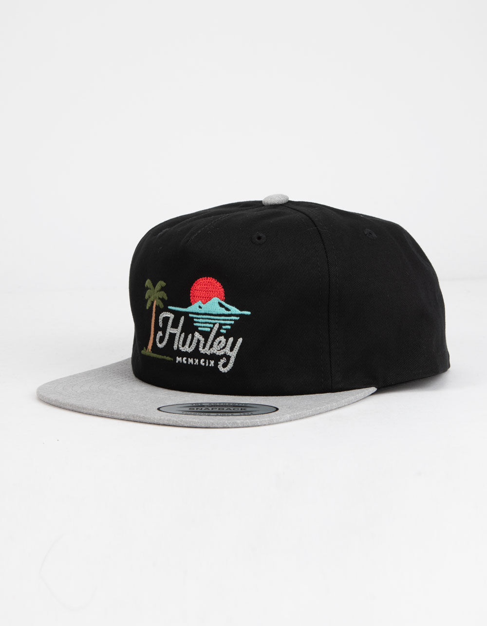 HURLEY Horizon Mens Black Snapback Hat - BLACK | Tillys