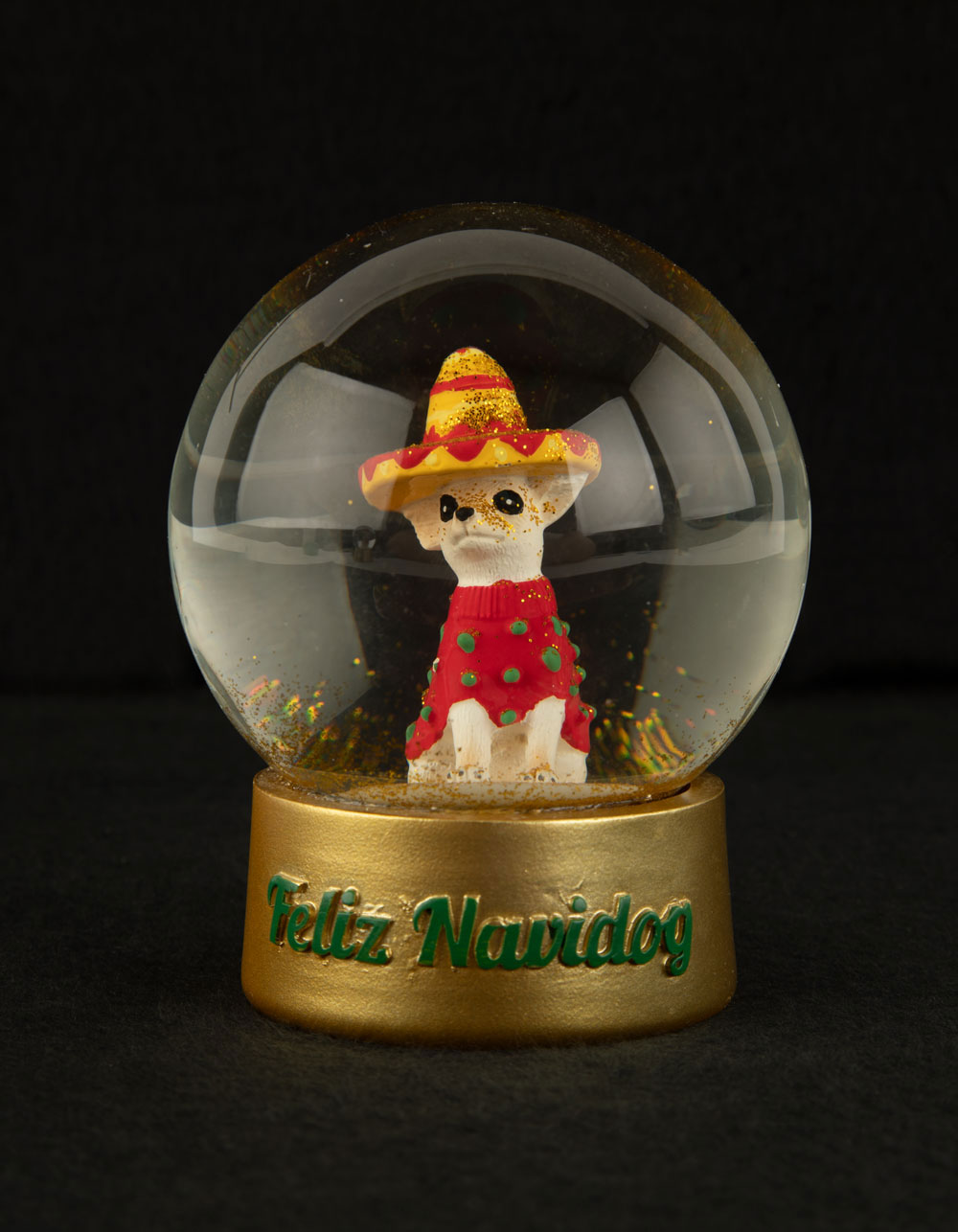 Feliz Navidog Chihuahua Snow Globe - MULTI | Tillys
