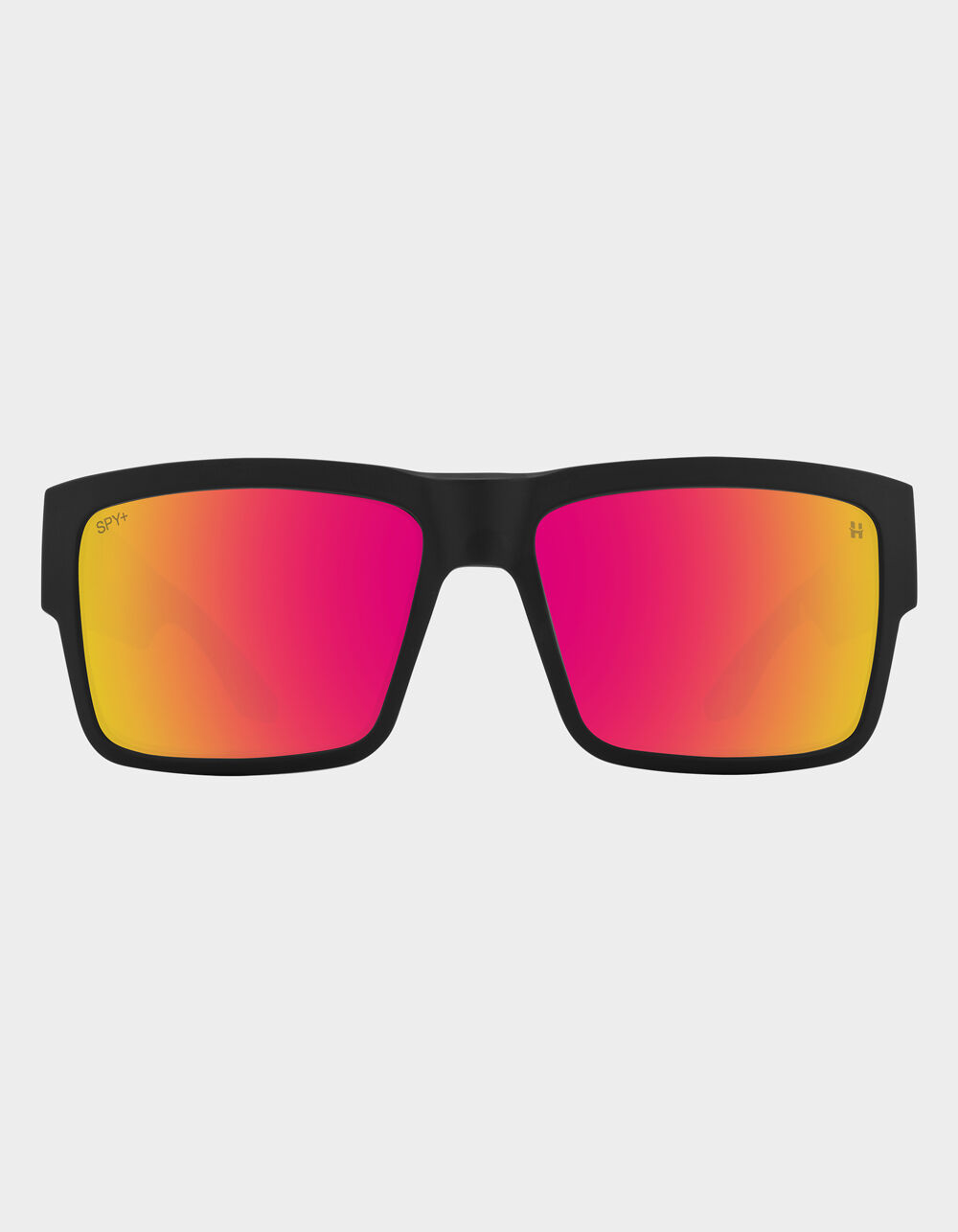 SPY Happy Lens Cyrus Gray Green Pink Spec Sunglasses - PINK COMBO | Tillys