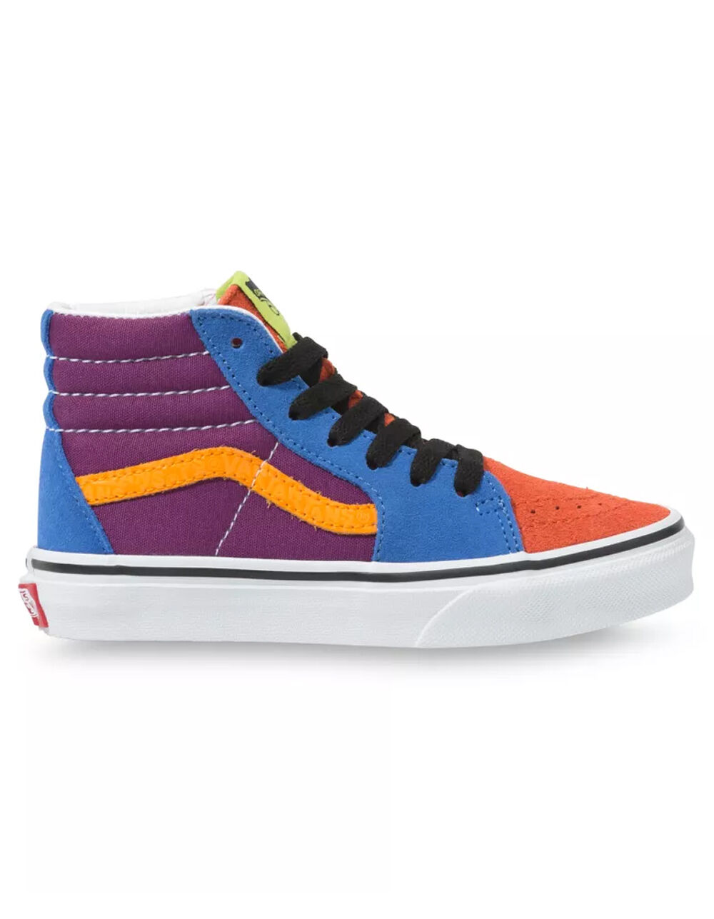 VANS Mix & Match Sk8-Hi Kids Shoes - GRAPE JUICE/BRIGHT MARIGOLD | Tillys