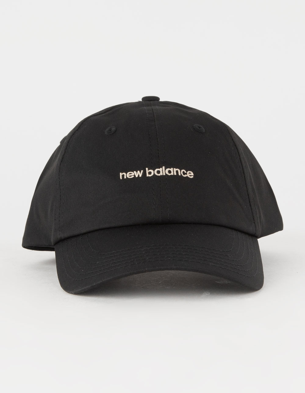 NEW BALANCE Linear Logo Strapback Hat - BLACK | Tillys