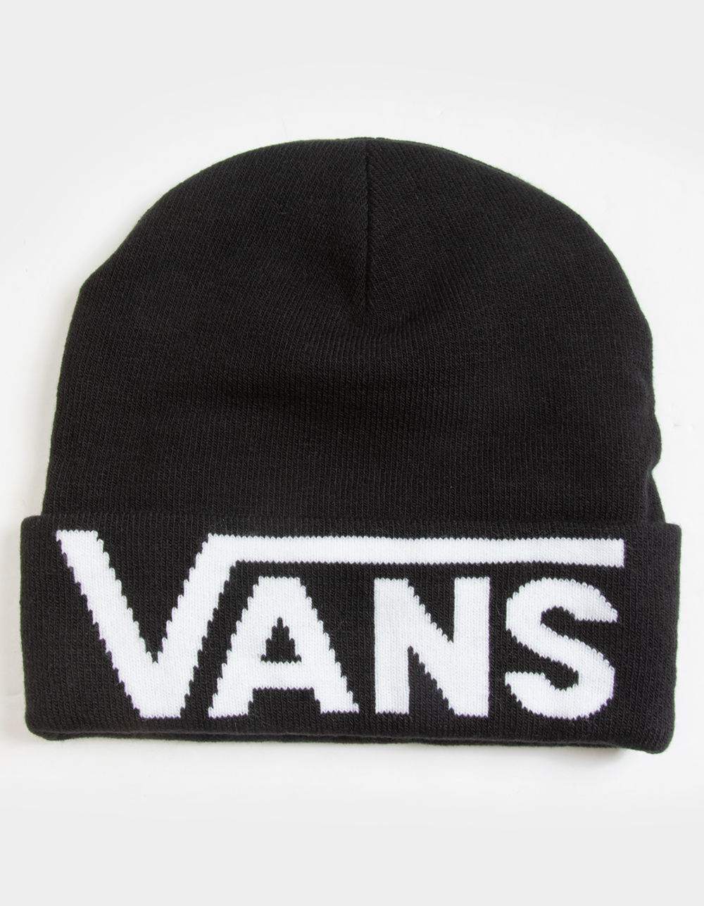 VANS Drop V Tall Cuff Beanie - BLACK | Tillys