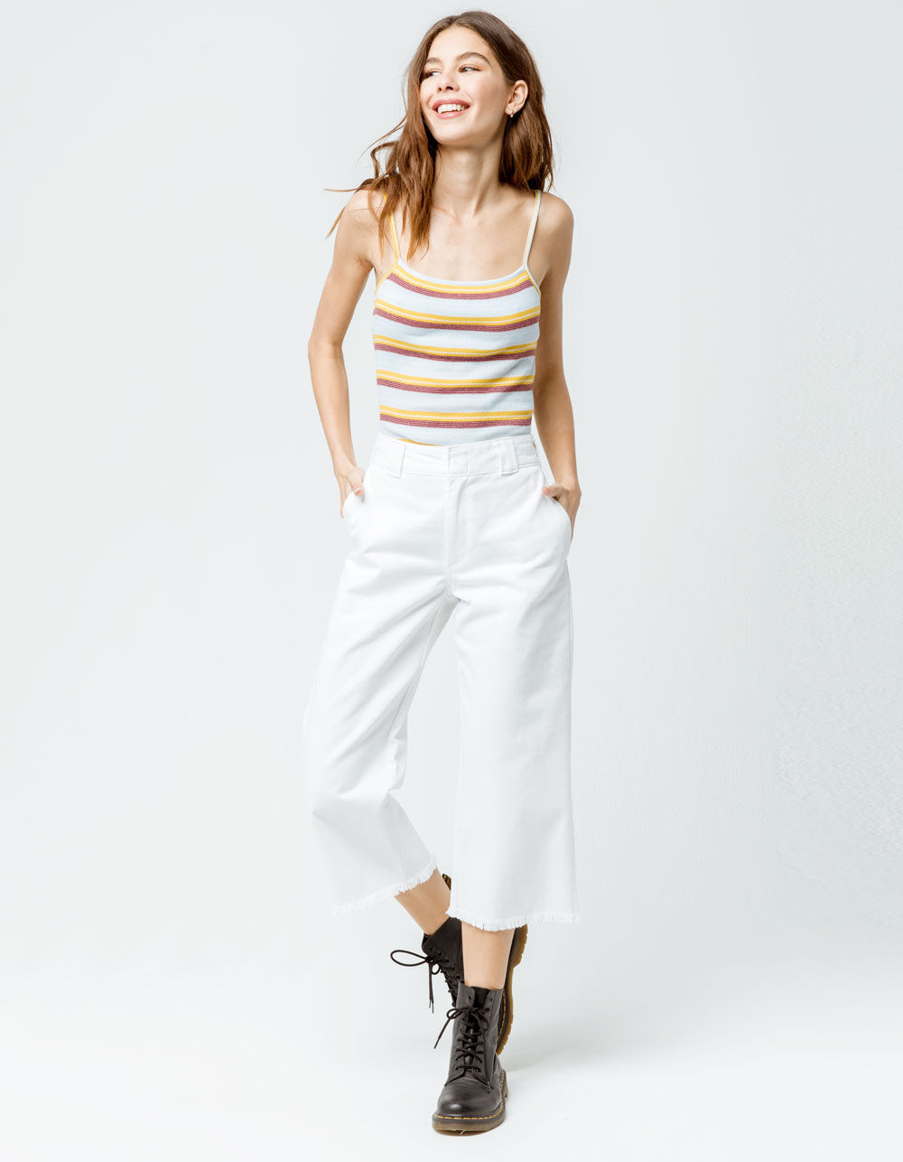 RVCA Tally Womens Cami Tank Top - BLUE COMBO | Tillys