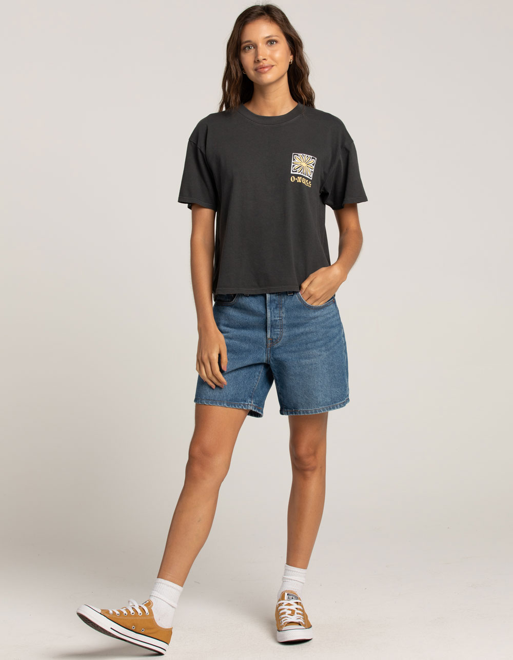 O'NEILL Escape Womens Skimmer Tee - OFF-BLACK | Tillys