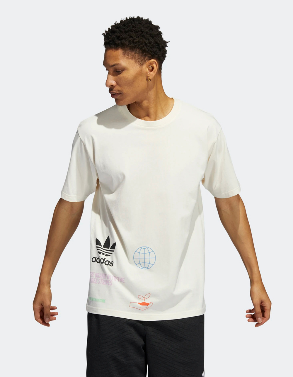 ADIDAS Made With Nature Mens Tee - SAND | Tillys