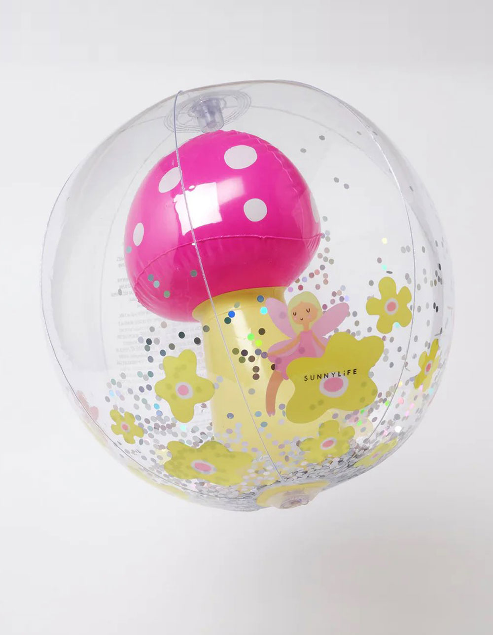 SUNNYLIFE 3D Inflatable Beach Ball - PINK COMBO | Tillys